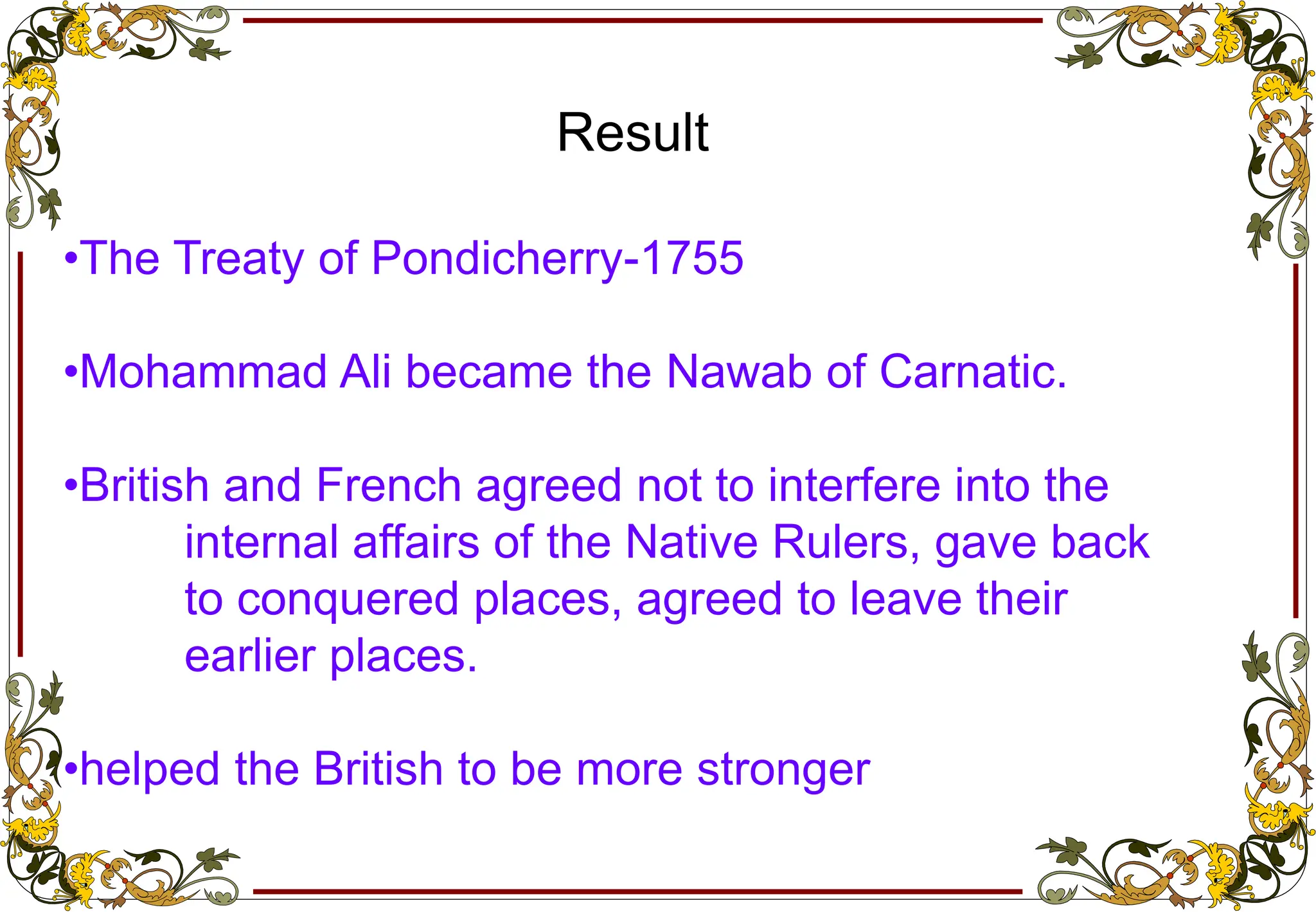 Anglo french conflict.ppt--------------- | PPT