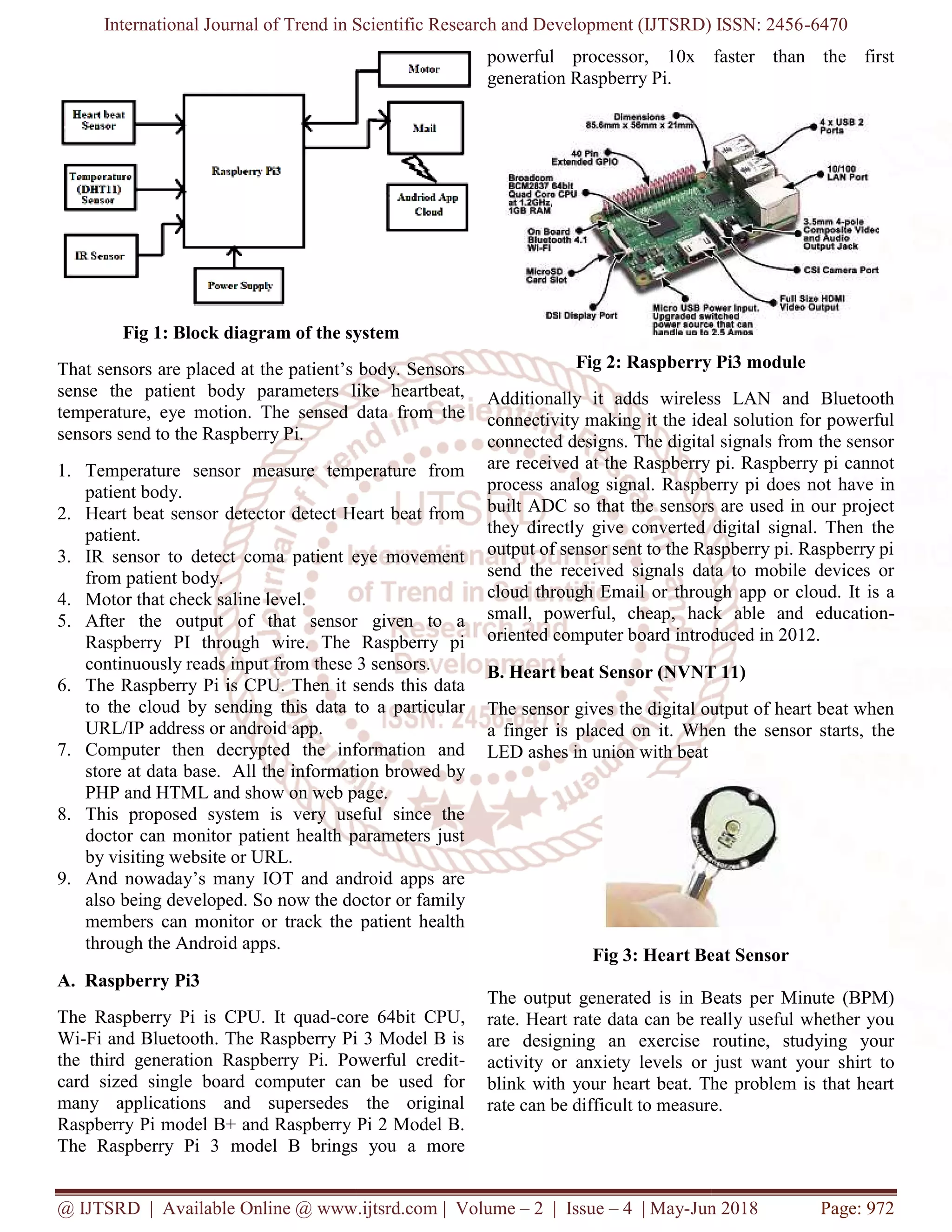 IoT Based Patient Monitoring | PDF