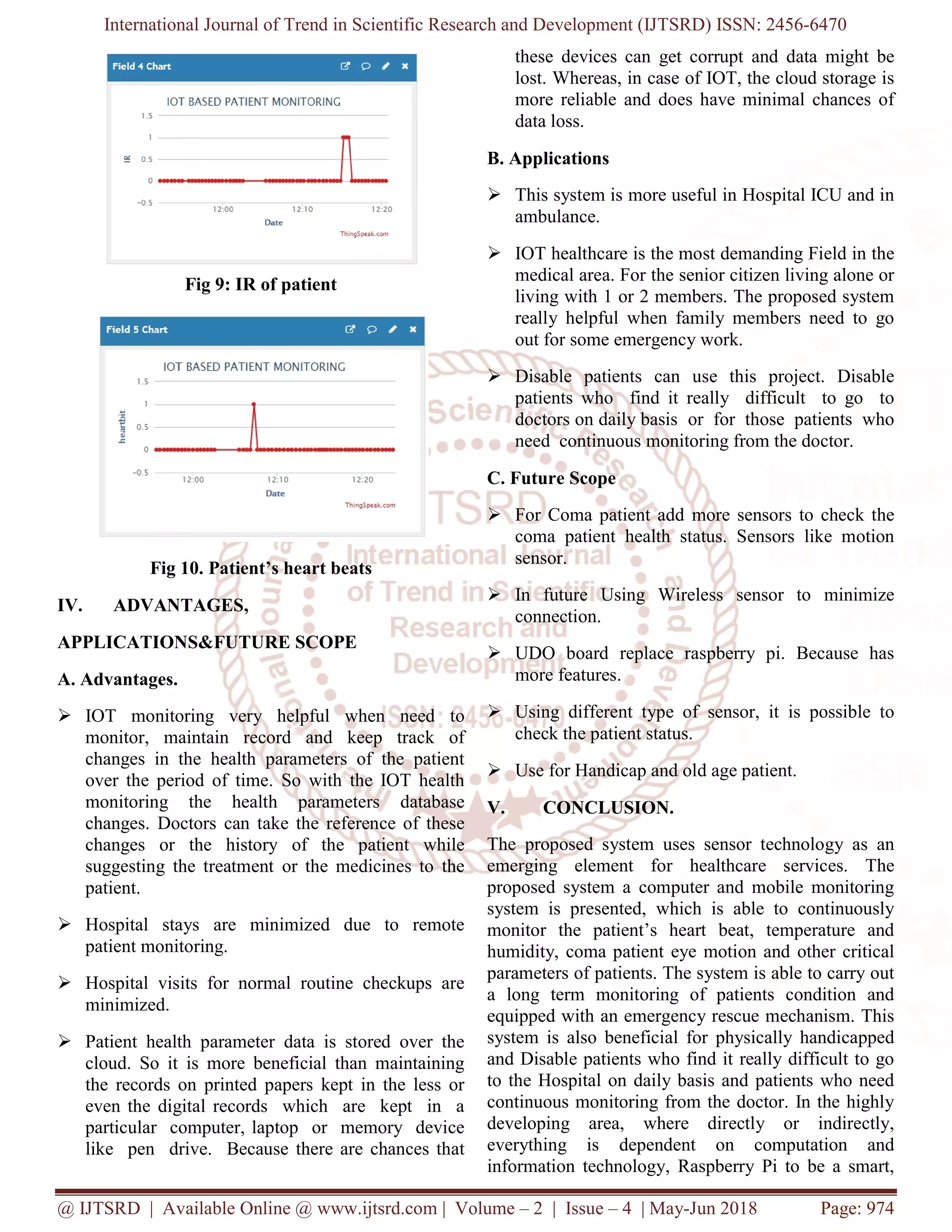 IoT Based Patient Monitoring | PDF