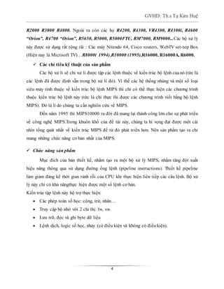 Đề tài: Sử dụng ngôn ngữ HDL mô phỏng MIPS PIPELINE, HAY | DOC