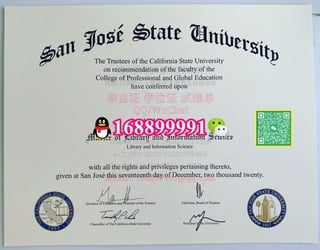 San Jose State University degree offer diploma Transcript | PPT