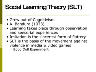 A Brief History of Learning Theory | PPT