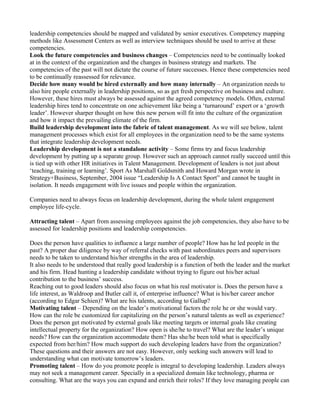Leadership Paper | DOC