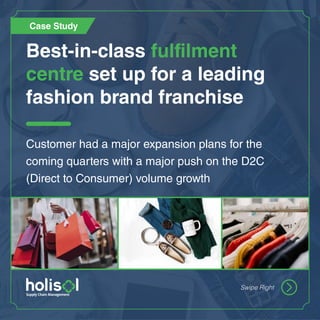 Supply chain & Logistics related to Fashion & Lifestyle Brand | PDF