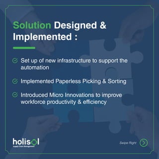 Supply chain & Logistics related to Fashion & Lifestyle Brand | PDF