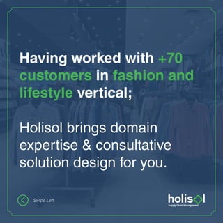 Supply chain & Logistics related to Fashion & Lifestyle Brand | PDF