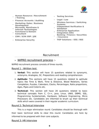 16606524 project-on-wipro | PDF