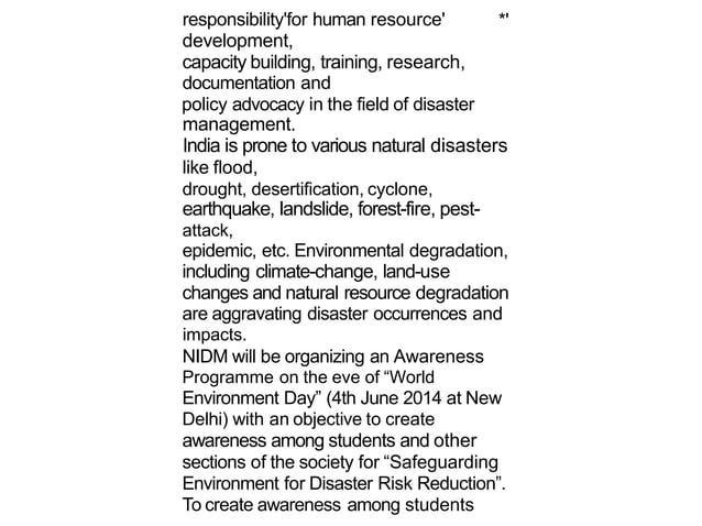 National Institute of Disaster Management (NIDM).pptx