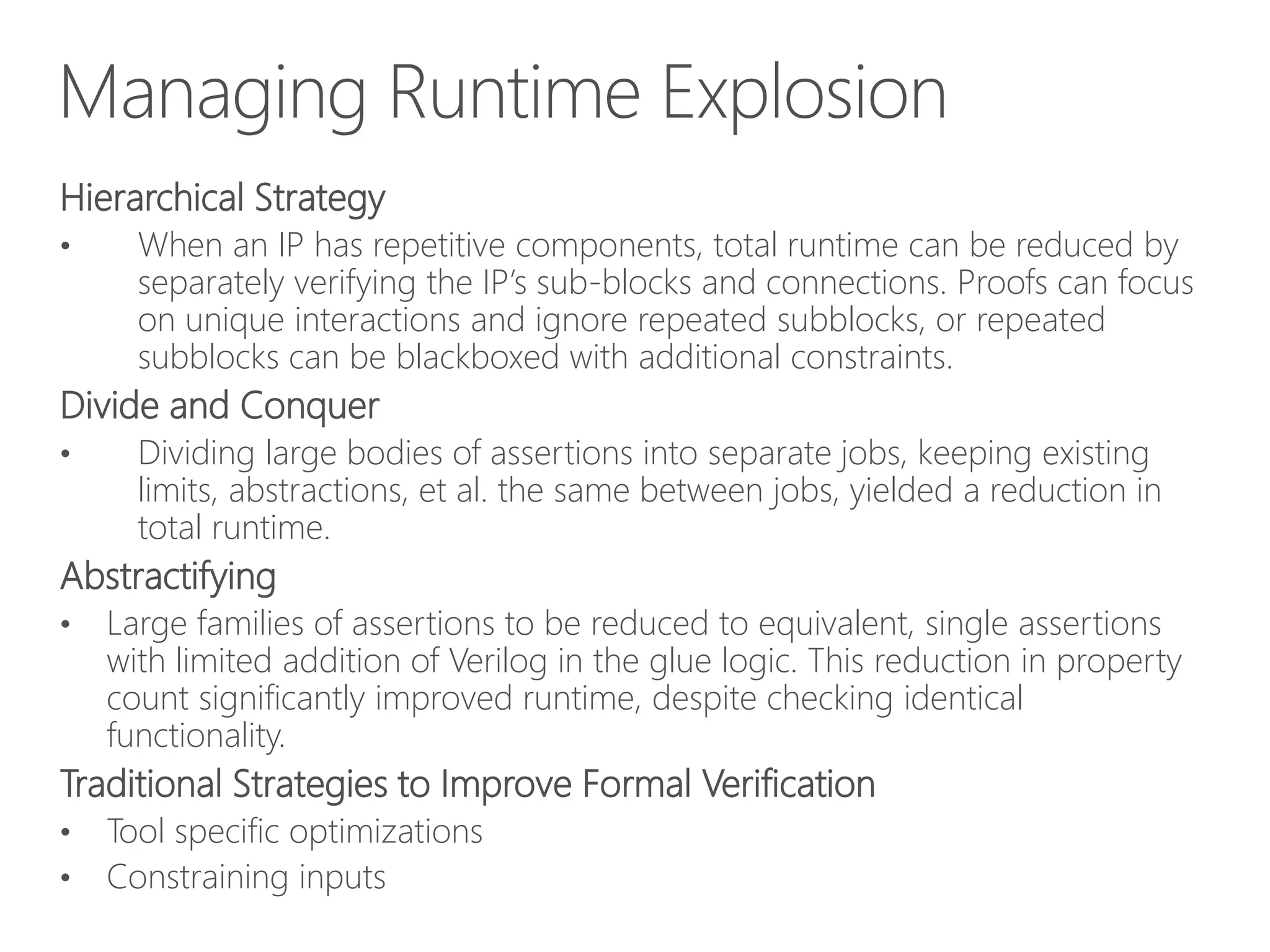 Case Study of End to End Formal Verification Methodology | PPTX