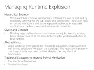Case Study of End to End Formal Verification Methodology | PPTX | Computer Software and ...