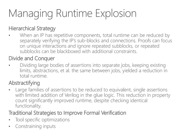 Case Study of End to End Formal Verification Methodology | PPTX ...