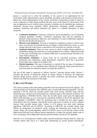 Outstanding Framework for Simulating and Generating Anchor Trajectory in Wireless Sensor ...