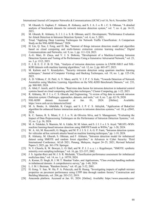 Intrusion Detection Model using Machine Learning Algorithms on NSL-KDD Dataset | PDF