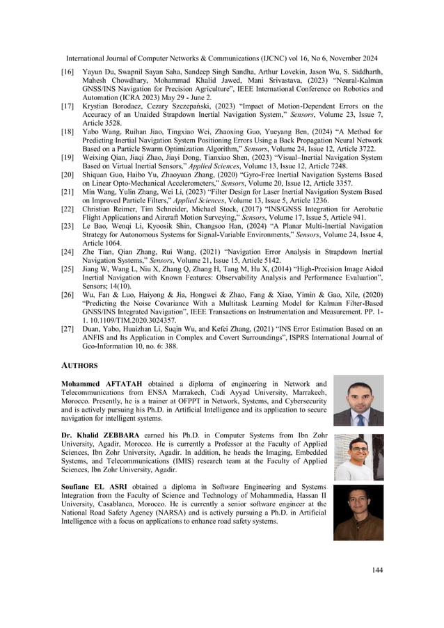 Modeling Low Cost Inertial Navigation Systems And Their Errors Pdf