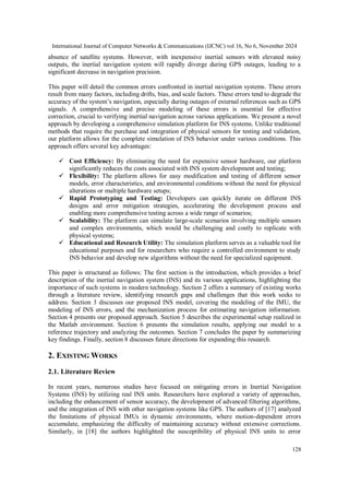 Modeling Low-cost Inertial Navigation Systems and their Errors | PDF