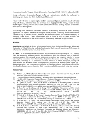 Attention Mechanism for Attacks and Intrusion Detection | PDF