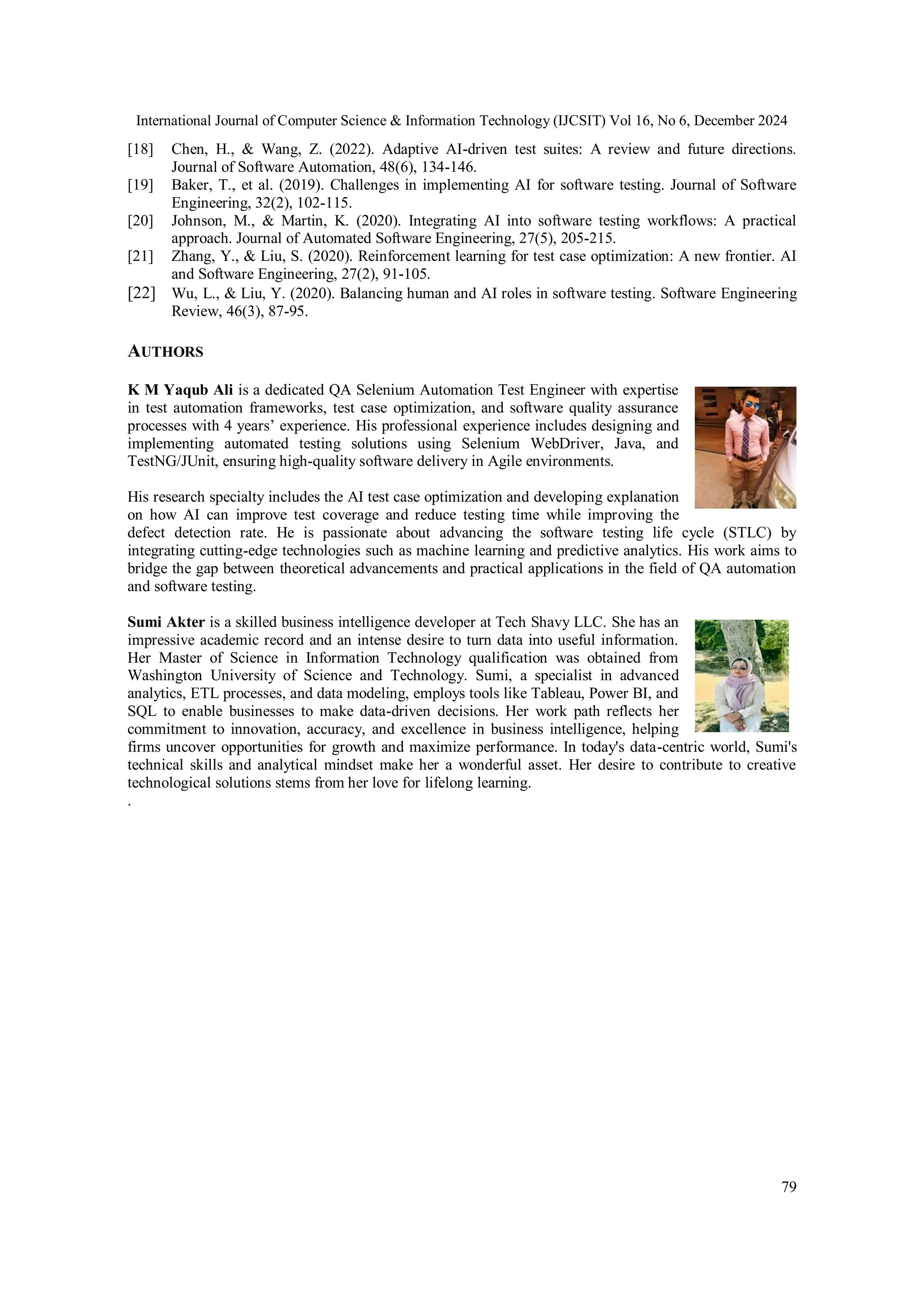 AI-Driven Test Case Optimization: Enhancing Efficiency in Software ...