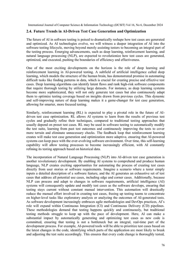 AI-Driven Test Case Optimization: Enhancing Efficiency in Software ...