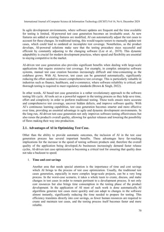 AI-Driven Test Case Optimization: Enhancing Efficiency in Software ...