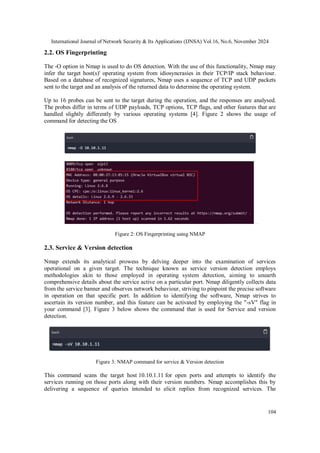 A COMPREHENSIVE ANALYSIS OF NETWORK SCANNING AND SECURITY ASSESSMENT TOOL | PDF