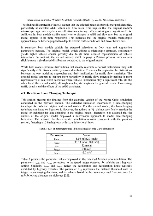 A Monte-Carlo Analysis between a Microscopic Model and a Mesoscopic Model for Vehicular Ad-Hoc ...