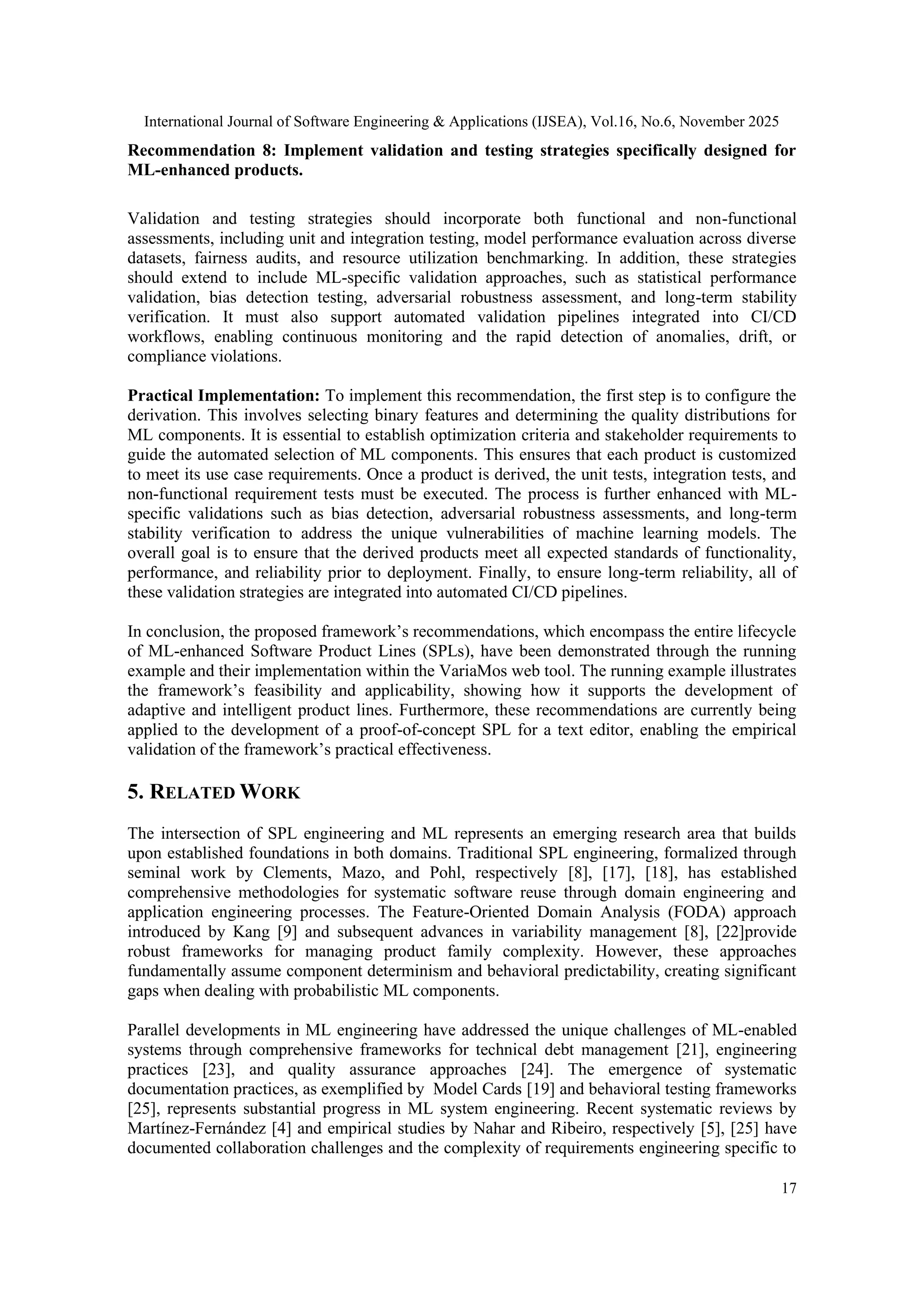 INTELLIGENCE AS A FEATURE: MODELING ML IN SOFTWARE PRODUCT LINES | PDF