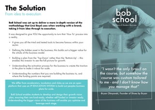BoB Brochure - August 2016 | PDF