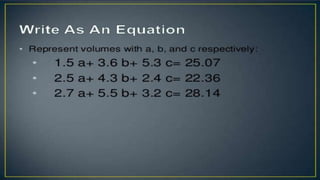 ALGEBRA IN ENGINEERING | PPT
