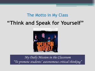 My philosophy of education | PPTX