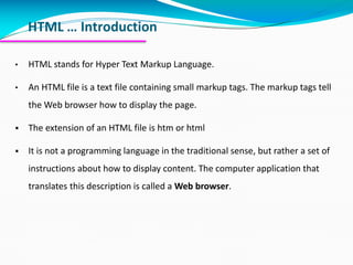 web development.pdf | Web Design and HTML | Internet