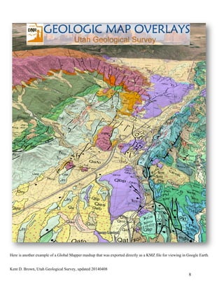 Creating Slope-Enhanced Shaded Relief Using Global Mapper | PDF