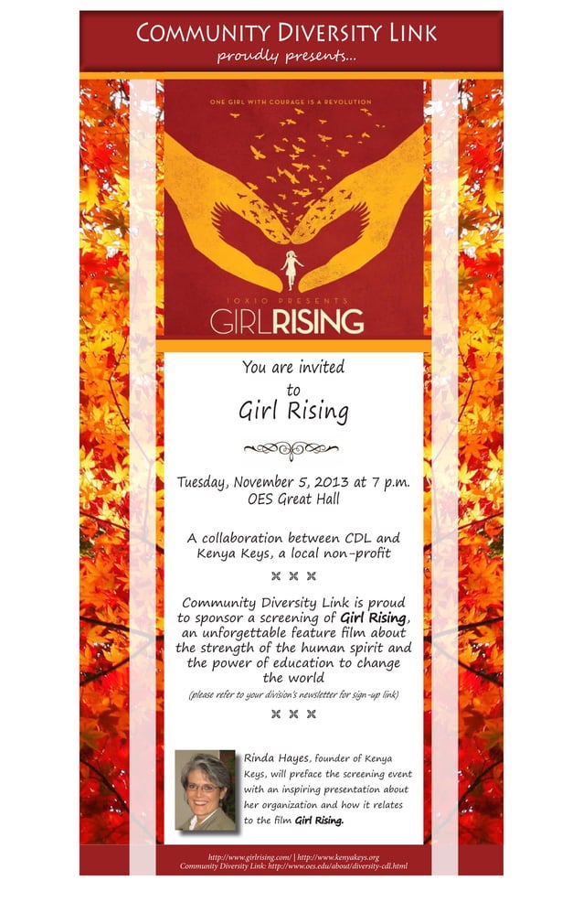 Community Diversity Link - Girl Rising | PDF