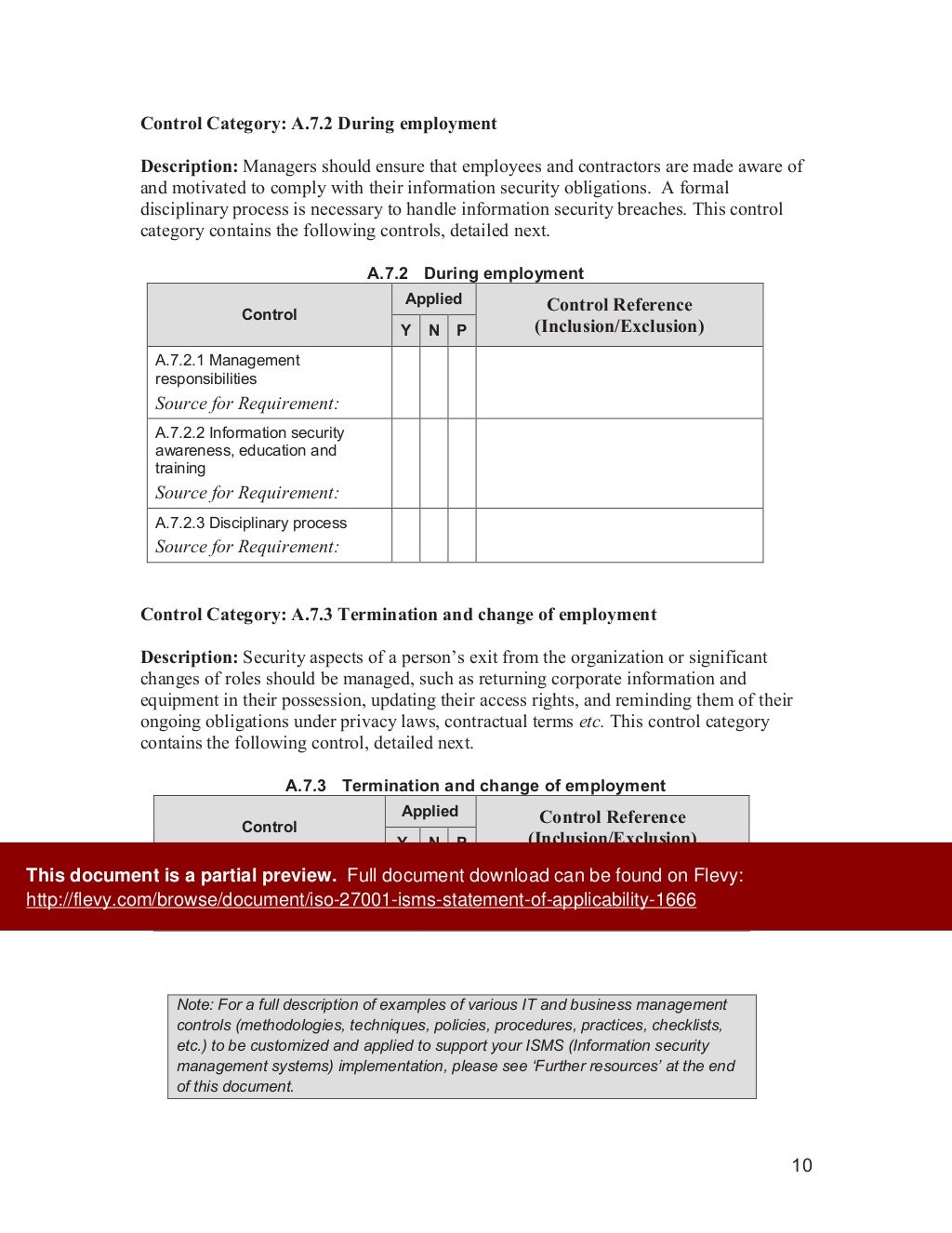 ISO 27001 ISMS Statement Of Applicability iso-27001-isms-statement-of-applicability