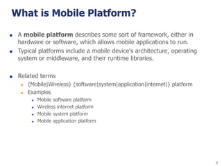 Mobile Platform | PPT