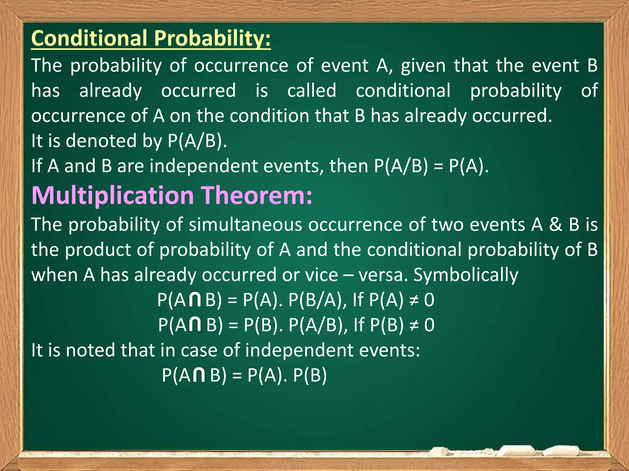 class 11th maths chapter probability cbse | PPT | Physics | Science