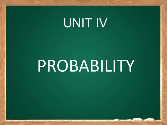 class 11th maths chapter probability cbse | PPT | Physics | Science
