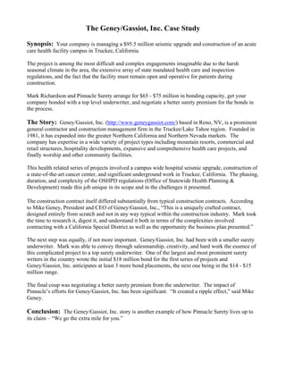 The-Geney-Gassiot-case-study | PDF | Construction Industry | Industries