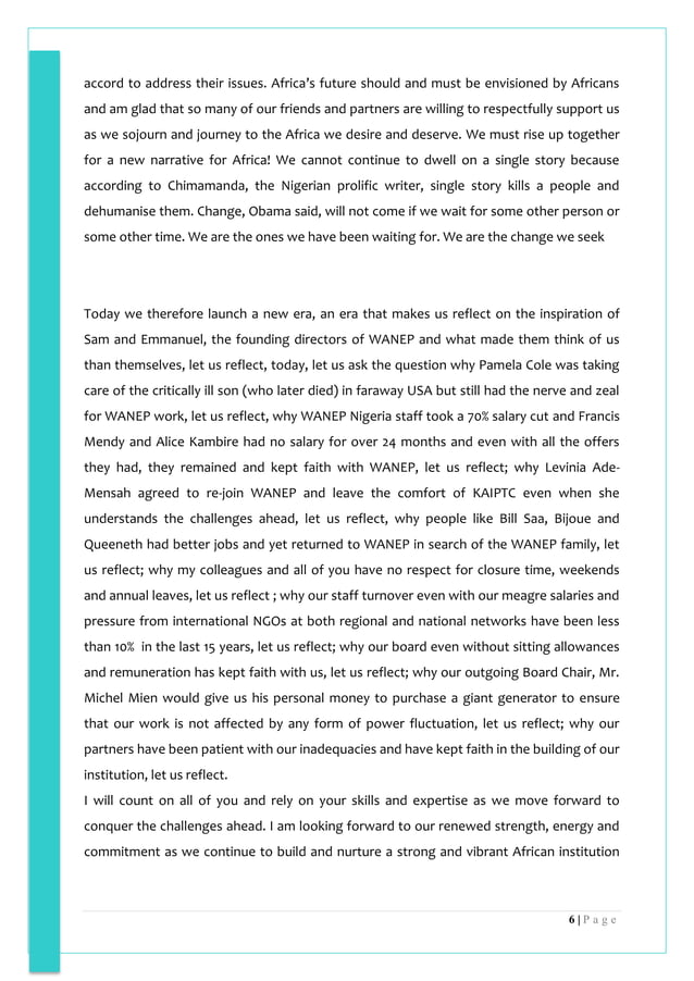 ED's acceptance speech | PDF