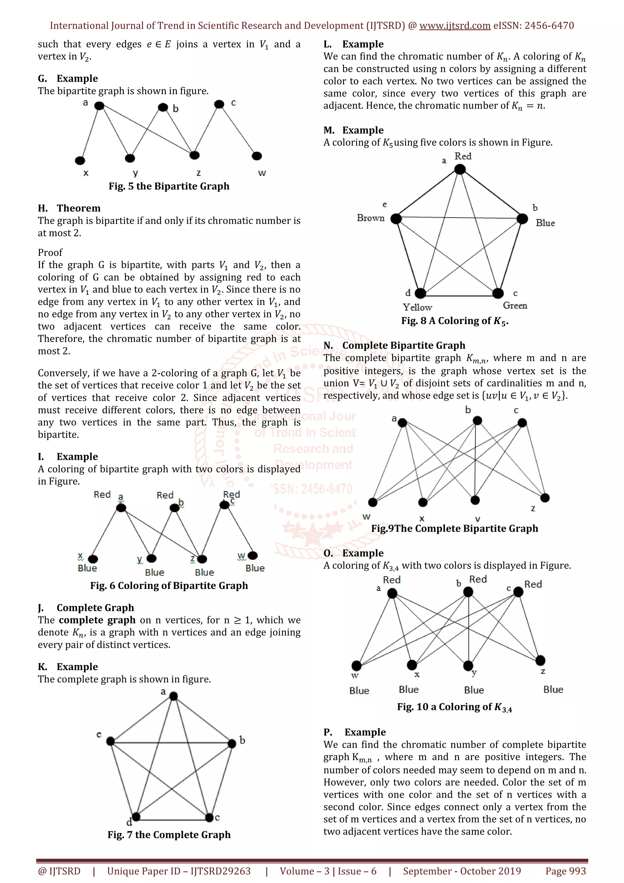 Application of Vertex Colorings with Some Interesting Graphs | PDF