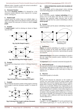 Application of Vertex Colorings with Some Interesting Graphs | PDF