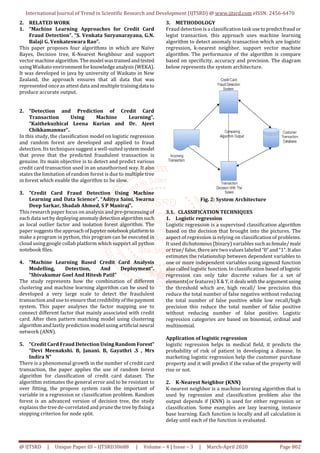 A Study on Credit Card Fraud Detection using Machine Learning | PDF