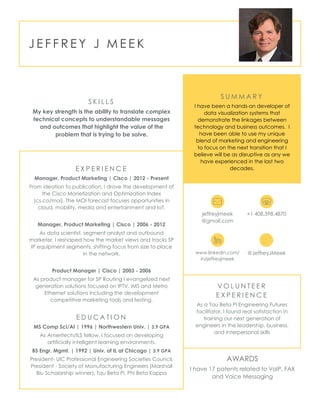 JeffreyJMeek_CV | PDF