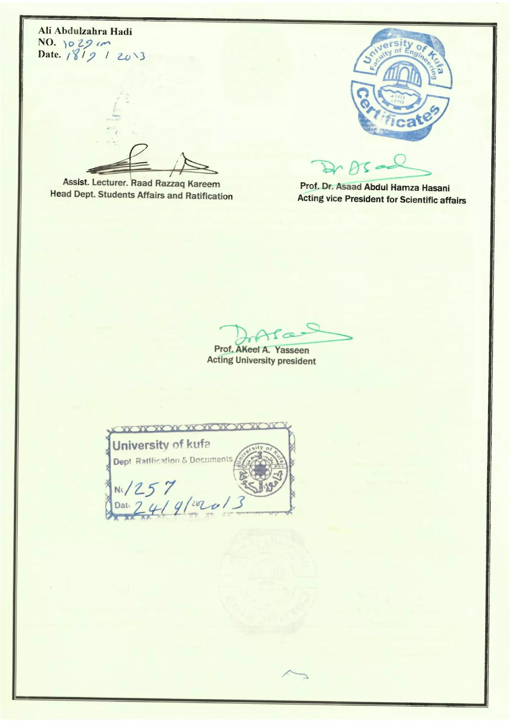 BSc Transcript | PDF