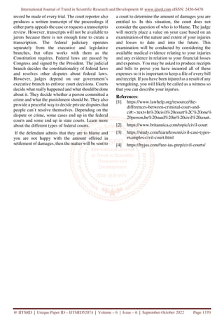 Participants in Civil Court Proceedings | PDF