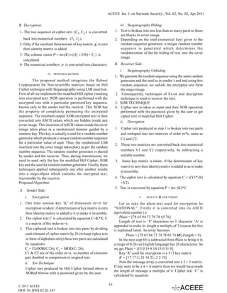 Combined Implementation of Robust Cryptosystem for Non-invertible Matrices based on Hill Cipher ...