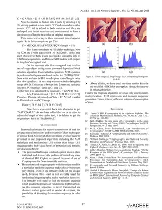 Combined Implementation of Robust Cryptosystem for Non-invertible Matrices based on Hill Cipher ...