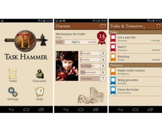 Task Hammer - Life style gamification - Manu Melwin Joy | PPT