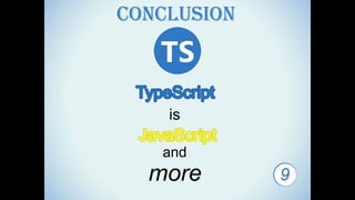 TypeScript vs JavaScript | PPT