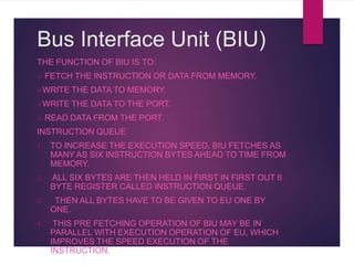 block diagram of 8086 | PPTX