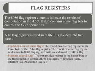 register organisation of 8086 | PPTX